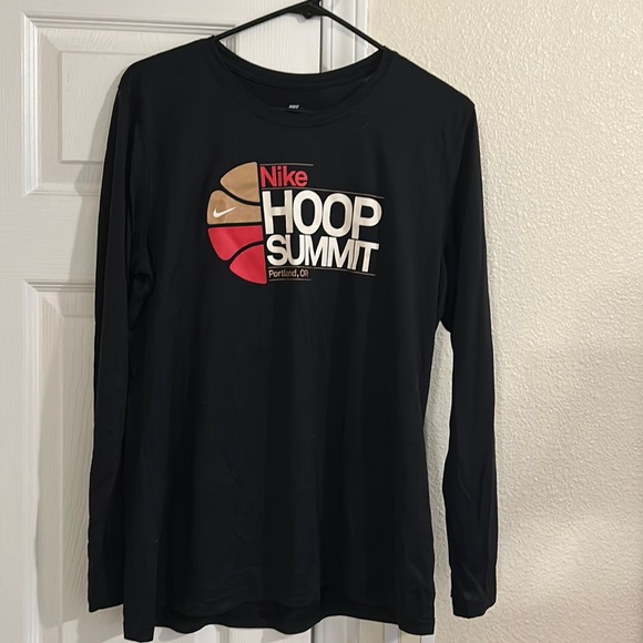 Nike | Shirts & Tops | Nike Hoop Summit Kids Xl Long Sleeve | Poshmark